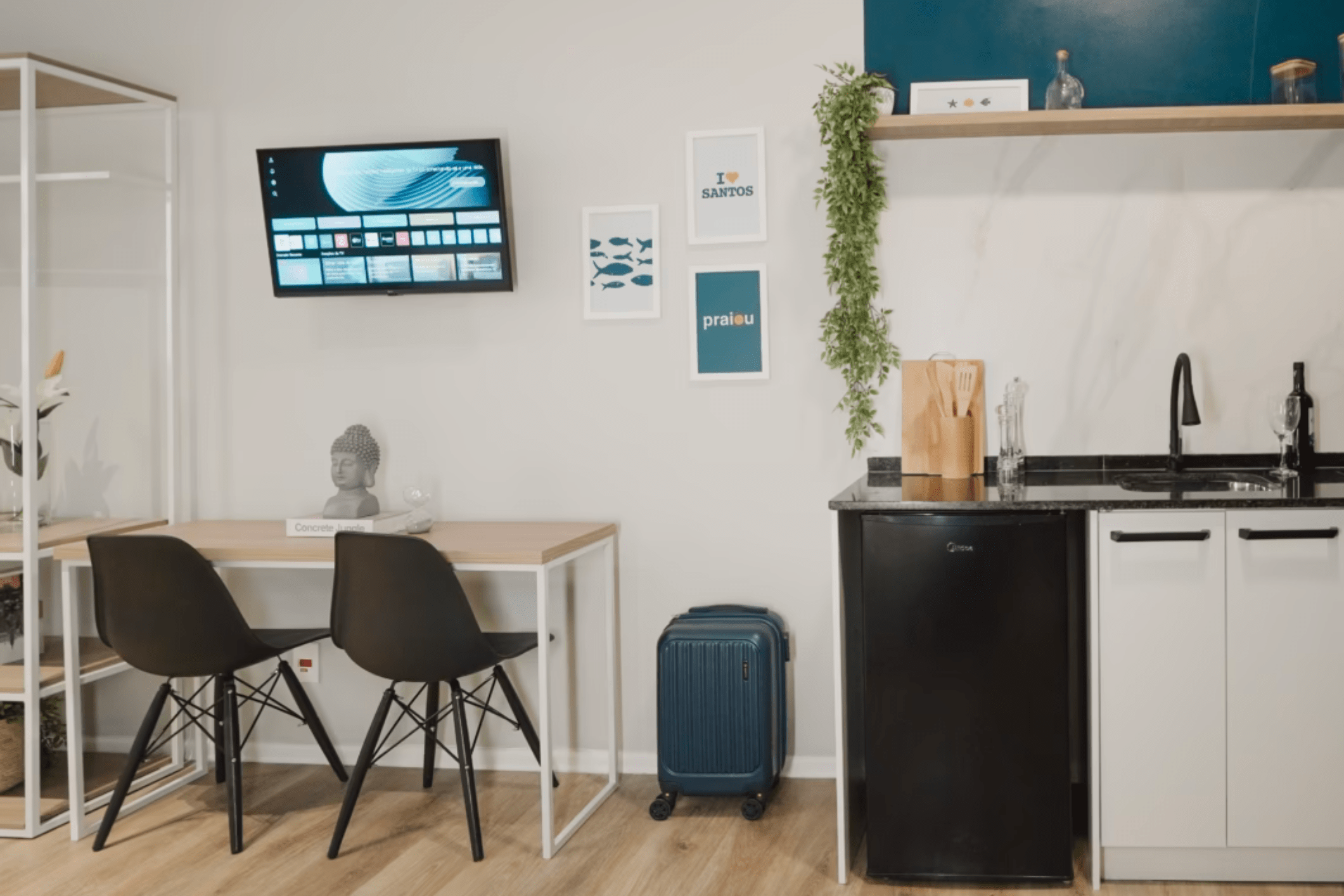 Apê Smart Studios em Santos: hospedagem confortável com precinho no ...